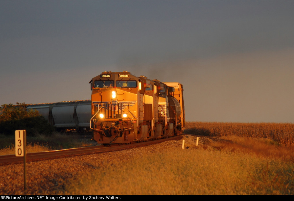 UP 8046 7436 NS 9536